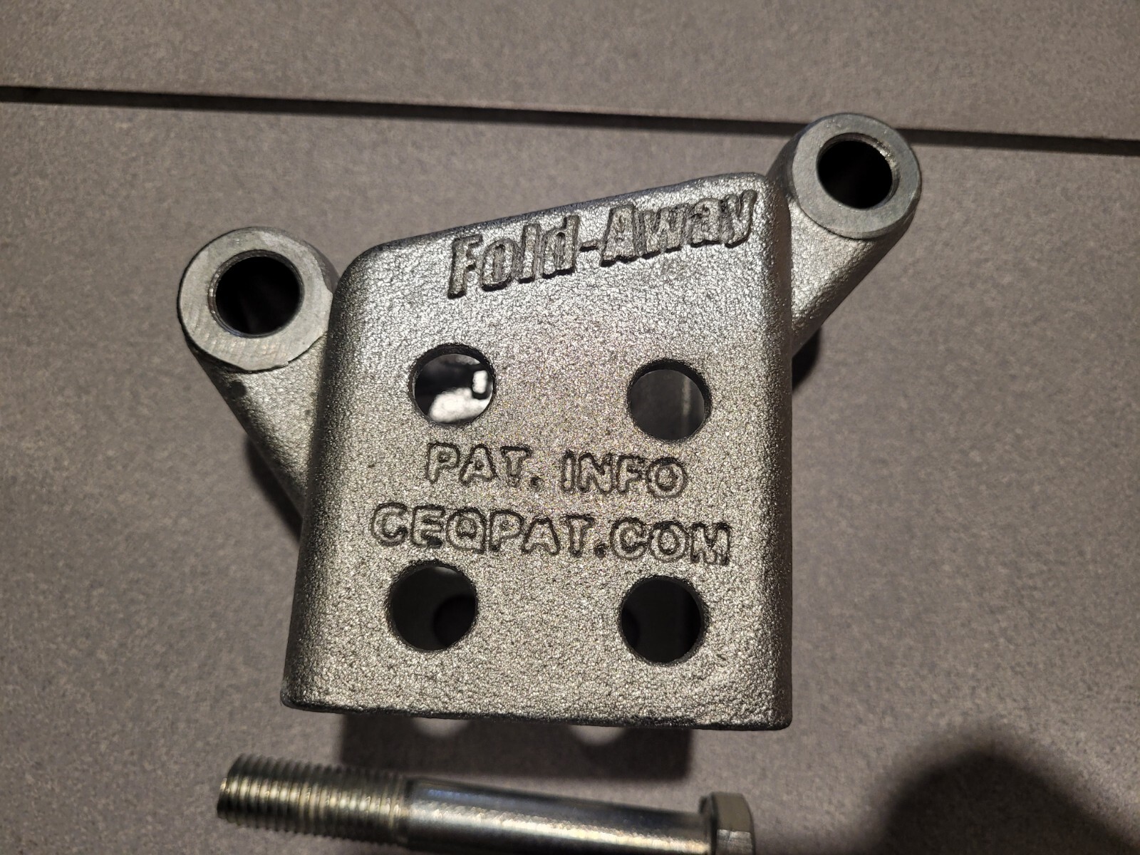 ONE SIDE ONLY for Fulton 3" x 4" Bolt-On Trailer Hinge Kit Fold-Away ...