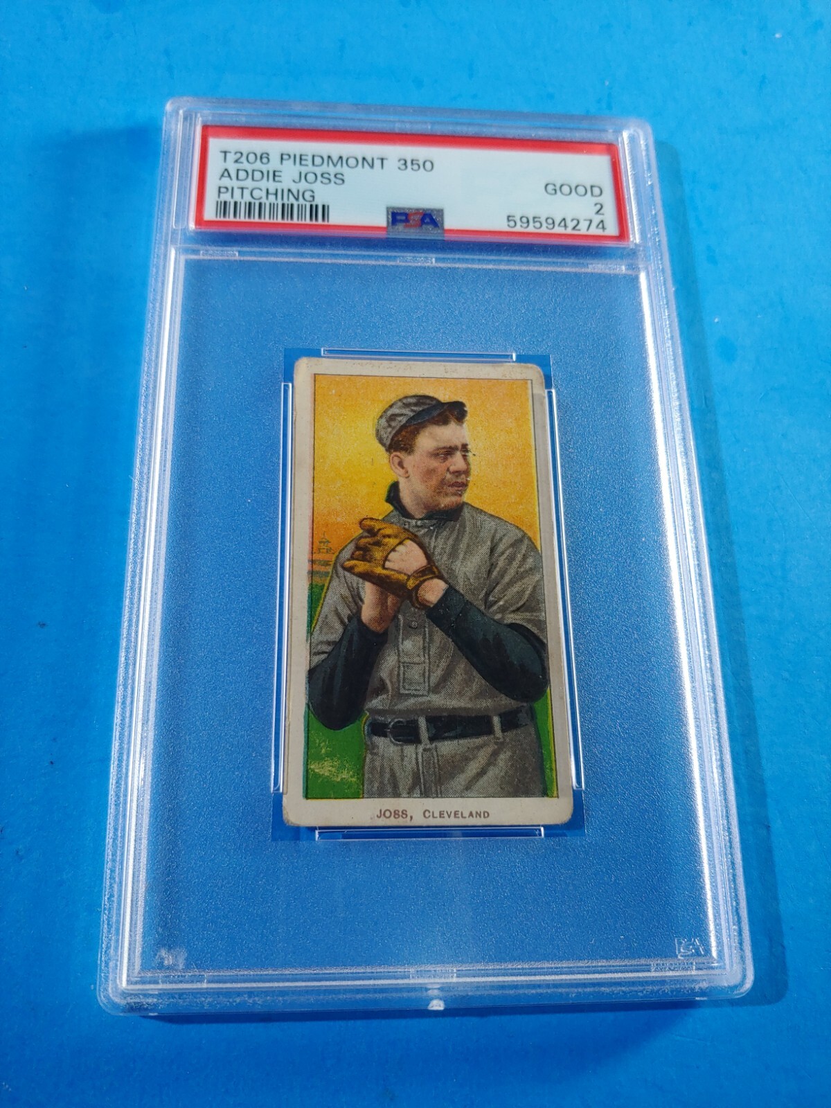 1909-11 T206 - Base Ball Subjects Back Pitching Addie Joss (RC) for ...