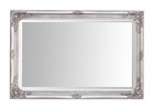 60x90cm Antique Silver French Style Rectangle Wall Mirror Rhone ...
