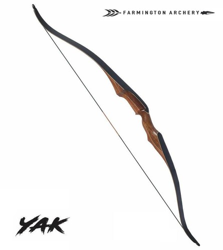 Farmington Archery Yak 60" One Piece Hunting Bow / Left Hand / 55Lbs | eBay