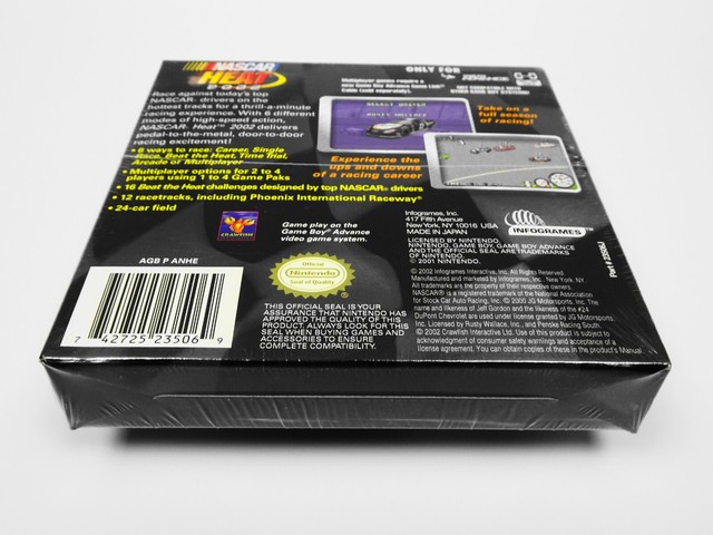 NASCAR Heat 2002 (Nintendo Game Boy Advance, 2002) for sale online | eBay