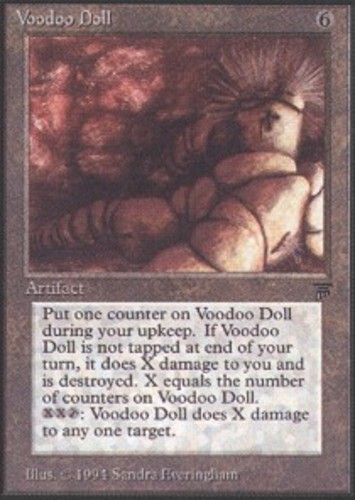 MTG Voodoo Doll, Light Play, English Legends | eBay