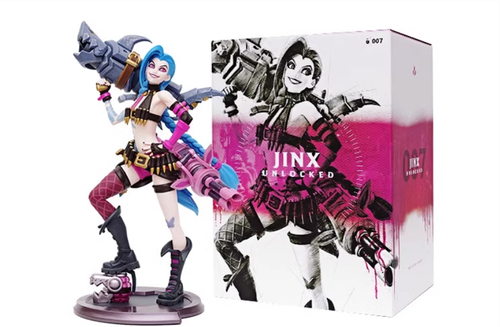 Official League of Legends LOL Jinx Collectible Figure Statue PVC Model ...