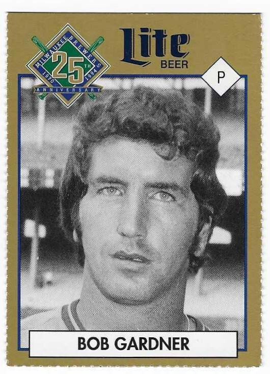 ROB GARDNER 1994 MILWAUKEE BREWERS MILLER BREWING **FREE SHIPPING** | eBay