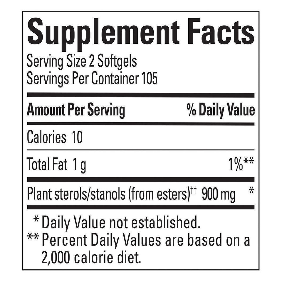 Nature Made Cholest Off PLUS 900mg 210 Softgels Naturally Lower ...
