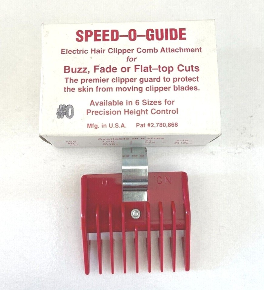 Speed O Guide Clipper Comb Universal Attachments Fits Most Hair ...