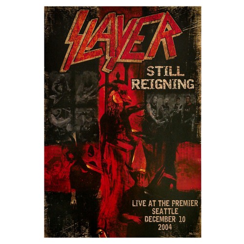 Slayer Concert Promo Poster 857164517642| eBay