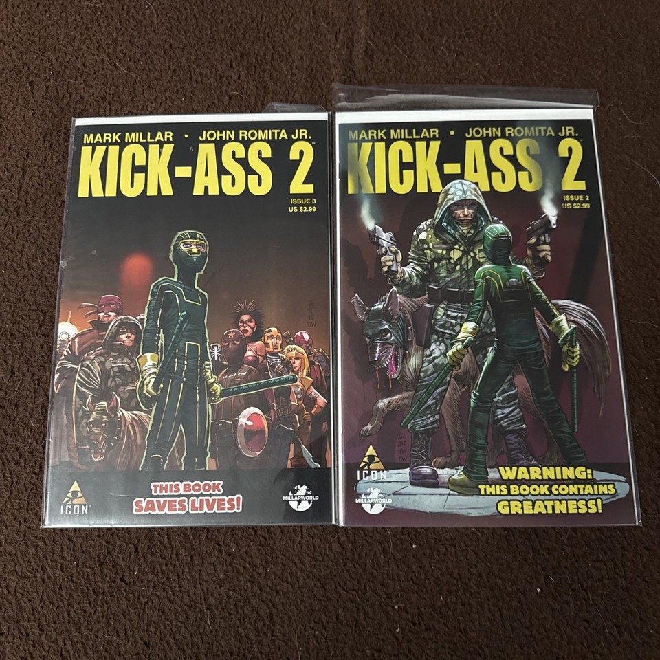 Lot Of 29 Kick-Ass Hit-Girl Secret Service Super Crooks Superior ...