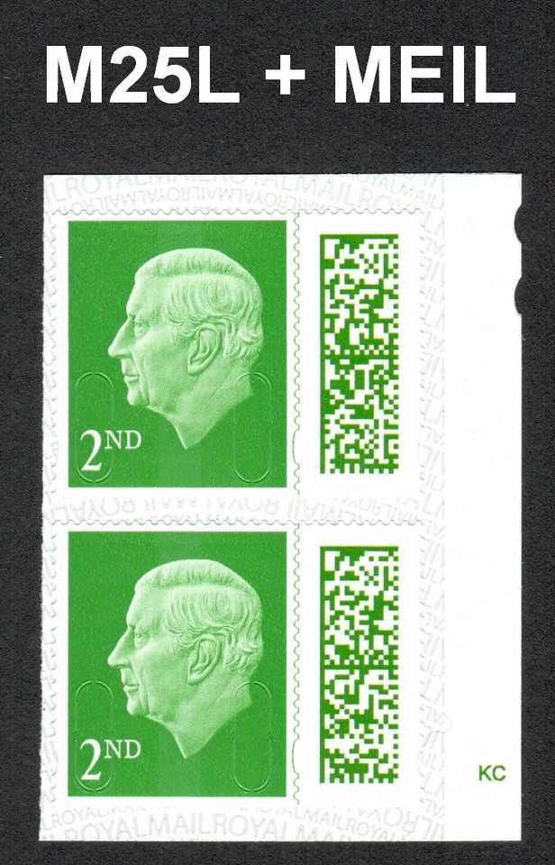 2025 M25L + MEIL 2nd CLASS SINGLE STAMP + Options | eBay UK