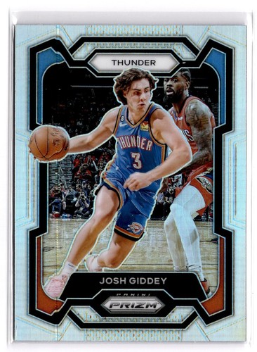 2023-24 Panini Silver Prizm Josh Giddey #50 OKC Thunder | eBay