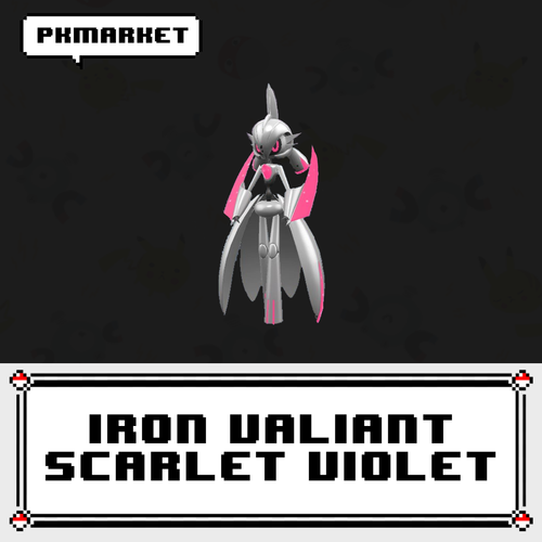 Shiny Iron Valiant 6IV Pokemon Scarlet Violet Nintendo Switch | eBay