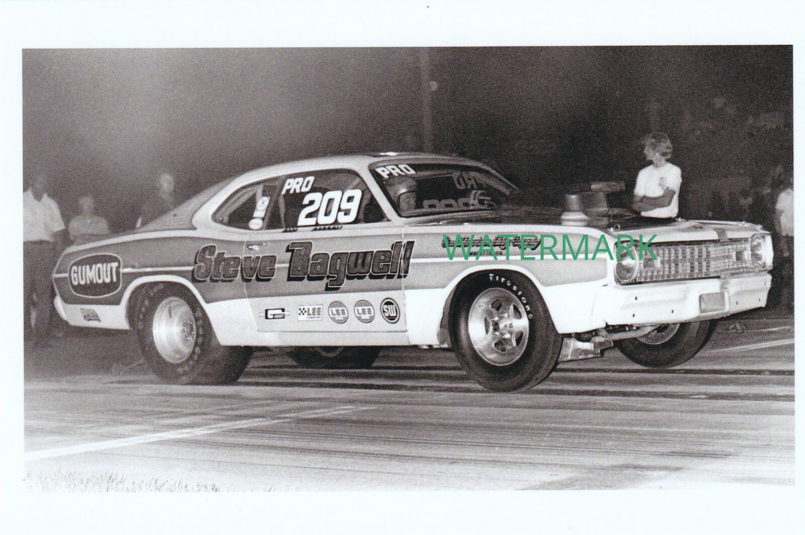 Vintage NHRA Drag Racing-Steve Bagwell's 1974 PRO STOCK HEMI Dart-Sam ...