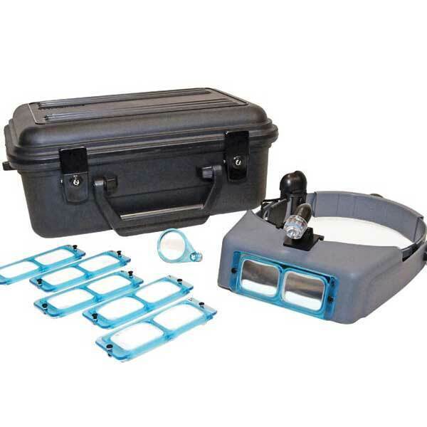 Donegan Optical DA-S1 OptiVISOR Kit Carrying Case - Brown for sale ...