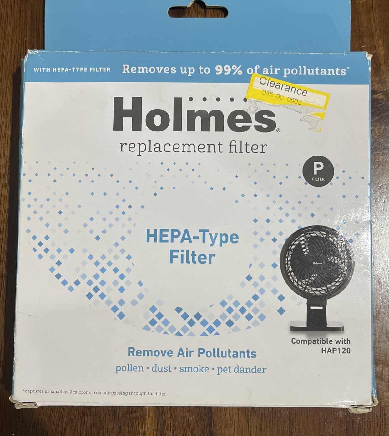 HOLMES HEPA Type P Filter HAPF121D-U4 Replacement For HAP120 (2 Pack ...