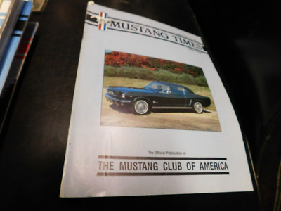 Mustang Times Magazine The Mustang Club of America 1982 January | eBay