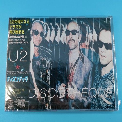 U2 Discotheque JAPAN 5" MAXI CD 3 tracks with OBI 1997 NEW & SEALED | eBay
