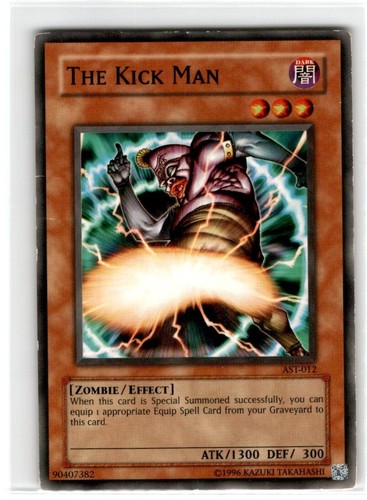 Yu-Gi-Oh! The Kick Man Common AST-012 Heavily Played Unlimited | eBay
