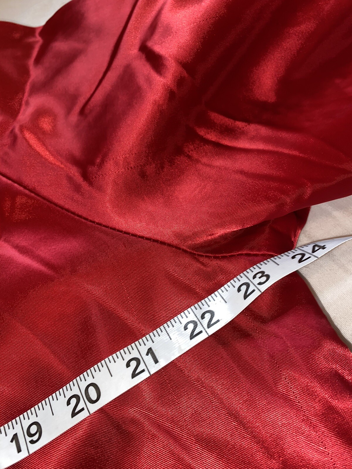 Vintage IAFF International Association Of Fire Fighters Red Satin ...