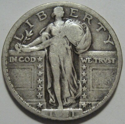 = 1921 FINE/VF STANDING Quarter, KEY Date, FREE Shipping | eBay