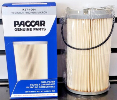 ~ BRAND NEW GENUINE PACCAR FUEL FILTER ELEMENT ~ 10 MICRONS ~ K37-1004 ...