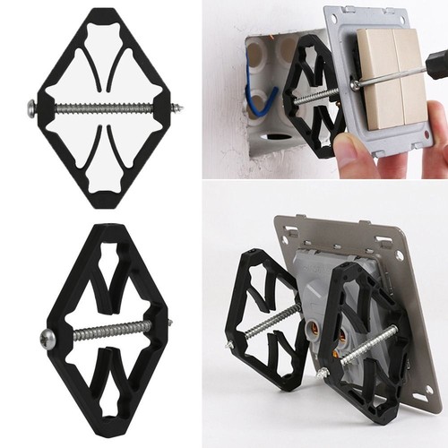10Pcs/set Wall Mount Socket Box Holder Electrician Accessories ...