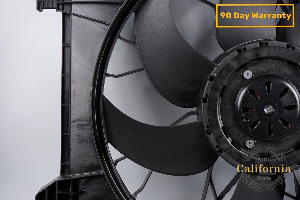 Mercedes X166 GL450 GLE450 Engine Motor Radiator Cooling Fan Assembly ...