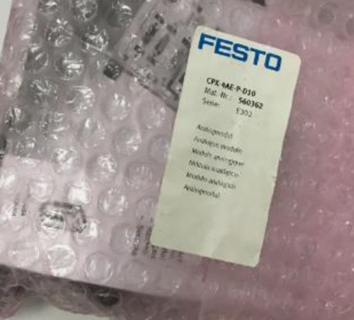NEW FESTO CPX-4AE-P-D10 560362 Analog Module | eBay