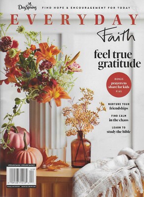 Day Spring Everyday Faith 2024 Feel true gratitude | eBay