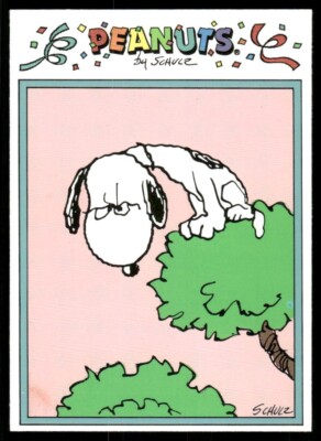 Snoopy Vulture in a Tree 1995 Peanuts Cartoon Card #20 (NM) | eBay
