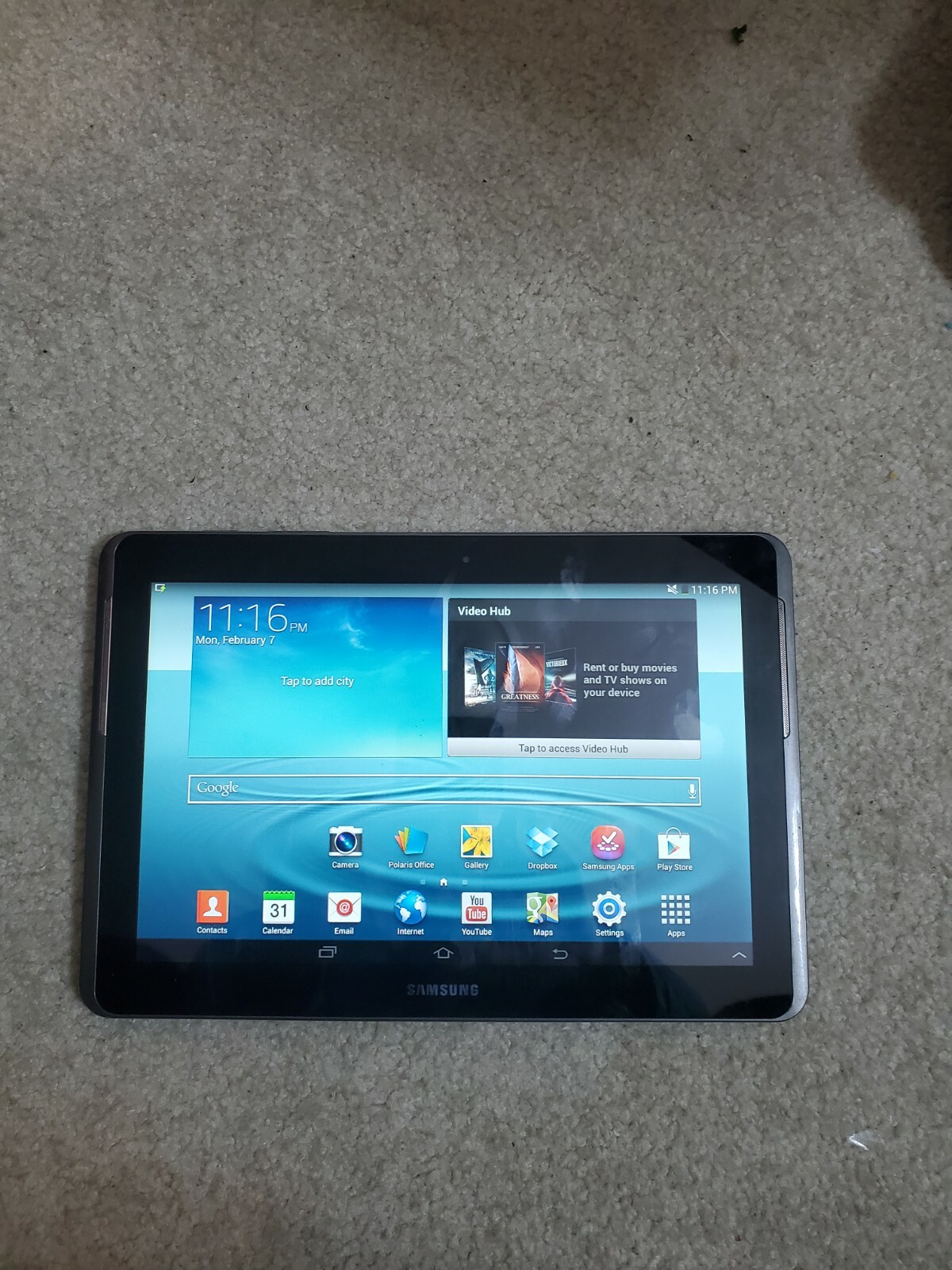 Samsung Galaxy Tab 2 GT-P5113 16GB, Wi-Fi, 10.1in - Titanium Silver ...