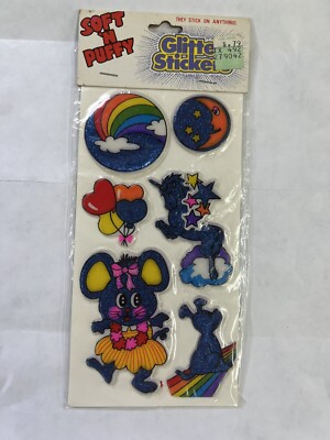 Soft’N Puffy Vintage Stickers 1983 | eBay