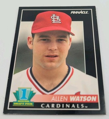 1992 Score Allen Watson #304 Draft Pick St Louis Cardinals Baseball ...