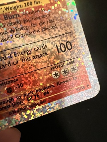 2002 Charizard Legendary Collection Reverse Holo LC BOX TOPPER / Free ...