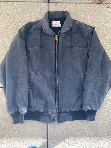 M Vintage Saddle King Santa Fe Style Faded Western Work Jacket Quilted ...