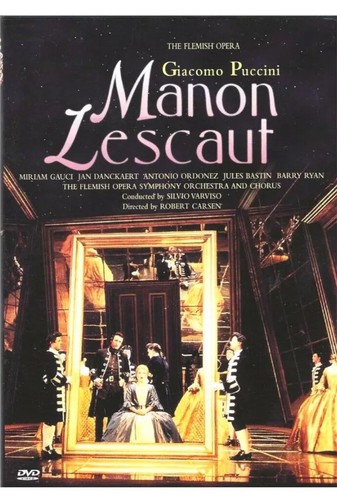 Manon Lescaut, DVD, Flemish Opera, Live Giacomo Puccini, Romantic ...
