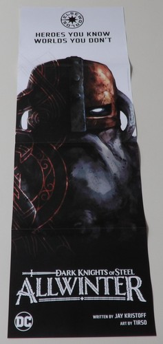 Dark Knights of Steel: Allwinter promo poster - 12" x 36" - Tirso DC ...