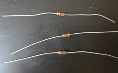 3pcs 1.82k ohm 1/4W 1% Metal Film Precision Axial Resistors Dale ~ NEW ...