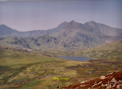 Photo 12x8 Afon Nant Gwryd flowing from Llyn Cwmffynnon Moel Berfedd ...