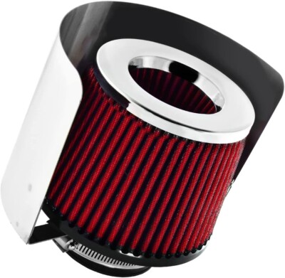 E-TECH Large Heat Shield for Air Filters L220mm x W330m Stainless Steel ...