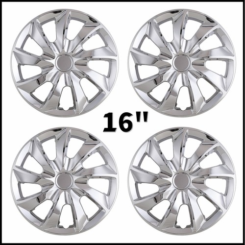(4 Pack)16 Inch Universal Wheel Rim Cover Hubcaps Snap On Car Truck Fit ...
