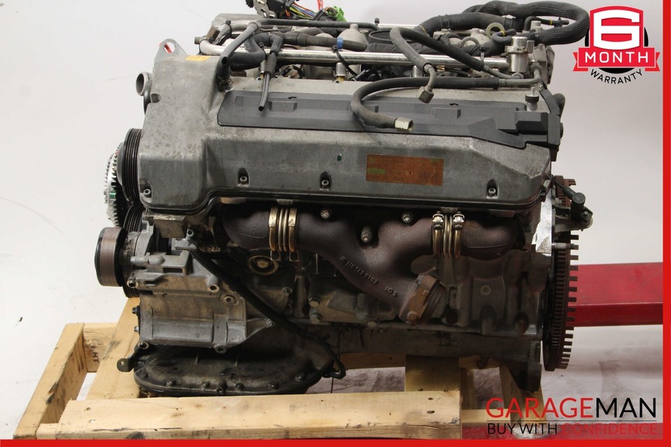97-99 Mercedes W210 E420 4.2L V8 Complete Engine Motor Block Assembly ...