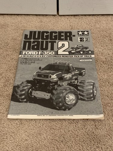 TAMIYA JUGGERNAUT 2 (# 58256) Monster Truck Instruction Manual (# 1055951) for sale online | eBay