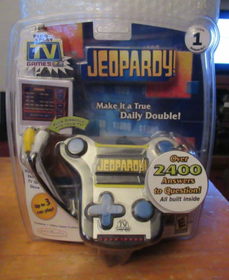 Vintage Jeopardy Handheld plug and play game NEW SEALED | eBay