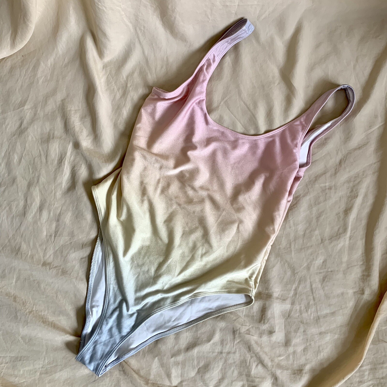 Ombre Pastel One Piece Bathing Suit - Gem