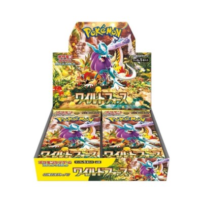 PSL Pokemon Card Booster Box Wild Force sv5K shrink Sealed New Seal ...