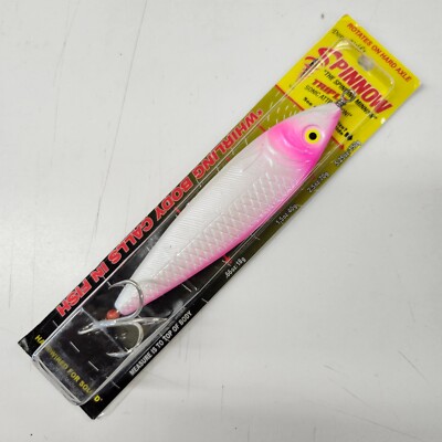 Spinnow Pink Pearl 5.25oz Lure 4.75in Doug Field Buzz Bomb Zzinger | eBay