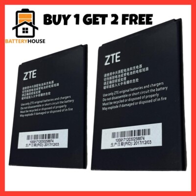 PACK OF 3 Genuine internal ZTE Li3821T43P3H745741 Phone Battery For Blade L6 | eBay UK