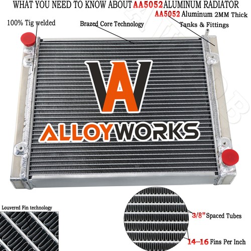 2 Row Aluminum Radiator FIT FOR POLARIS RZR 1000 XP TURBO 2016 | eBay