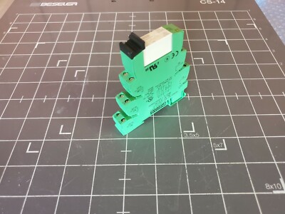 Phoenix Contact Relay Socket, PLC-BSC-230UC/21-21 / 2967044 W/ Relay ...