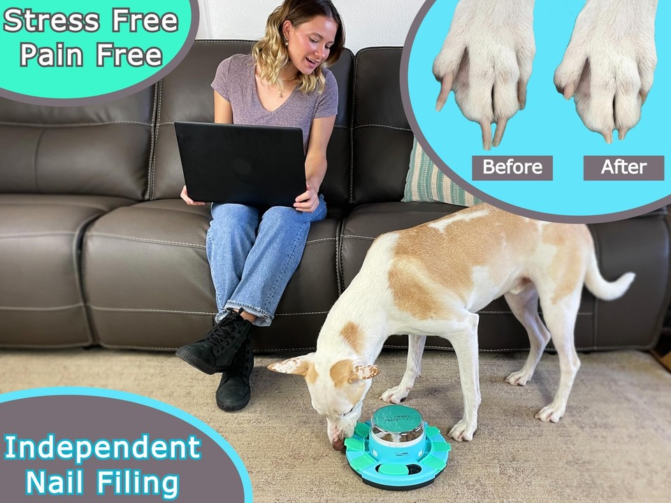 Zenly Paws Nail File Toy Dog Scratch Pad for Nails Dog Nail Scratch ...